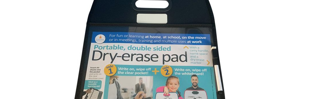 Small Whiteboards with Handle | Size A2 or A4 Available