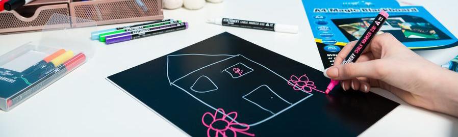 Magic Blackboards & Chalk Boards | Sizes A2 and A4 Available