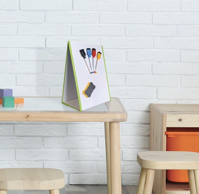Buy A4 🧲 Table Top Magnetic Dry Erase Whiteboard Easel
